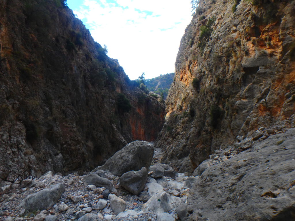 Gorge walk on Crete